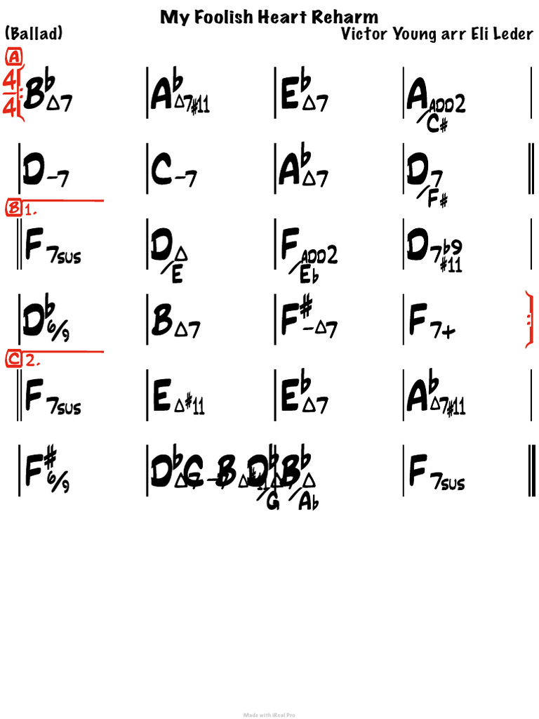 My Foolish Heart Reharm | PDF