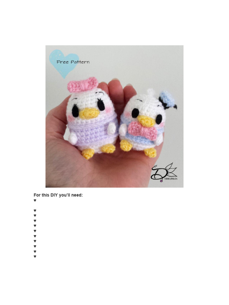 Donald e Dayse Chaveiros | PDF | Crochet | Yarn