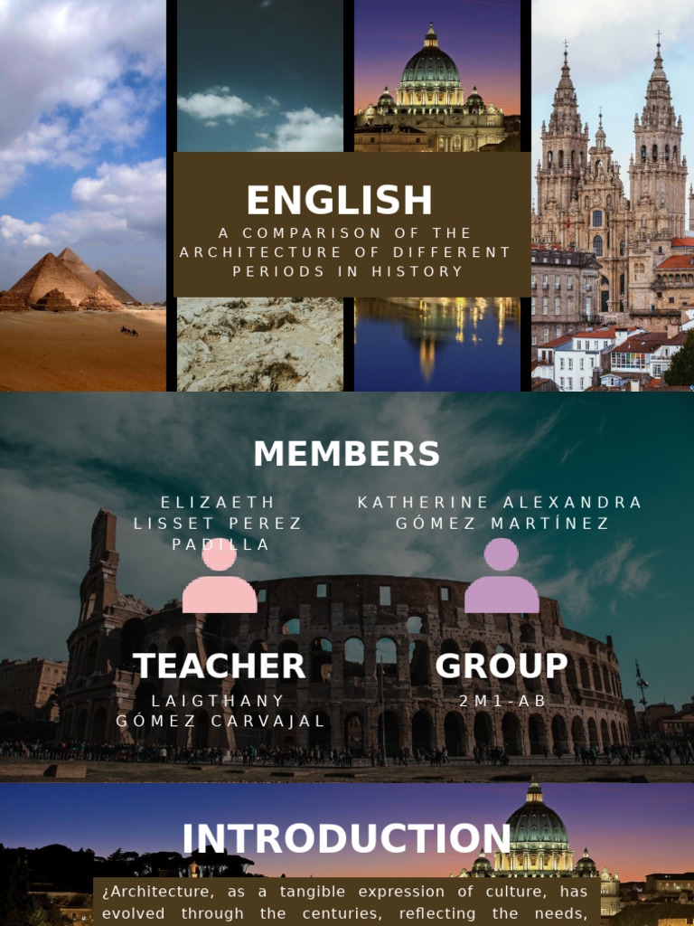 A Comparison of The Architecture of Different Periods in History ...