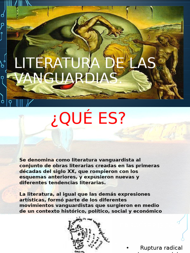 Literatura de Las Vanguardias y La Generación Del 27 | PDF | Vanguardia ...