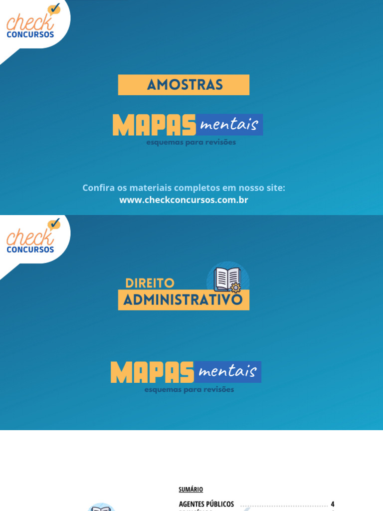 Mapas Mentais para Direito Administrativo | PDF | Constituição | Salário