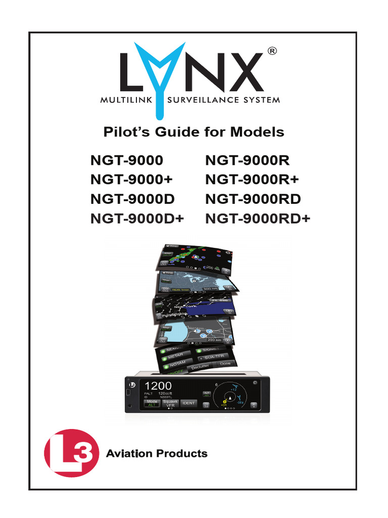 0040-17000-01 - NGT-9000 Pilot Guide | PDF | Transponder (Aeronautics ...