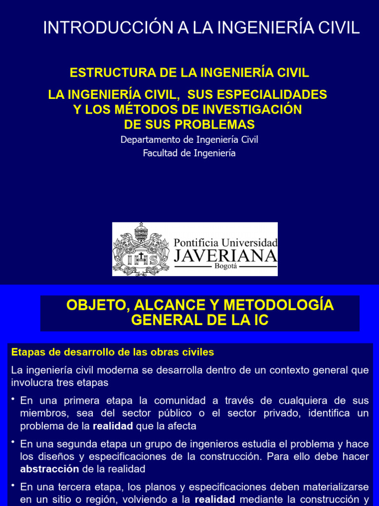 Estructura de La Ingeniería Civil-Short | PDF | Agua | Hormigón