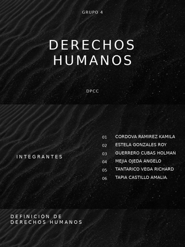 Derechos Humanos - DPCC | PDF | Derechos | Derechos humanos