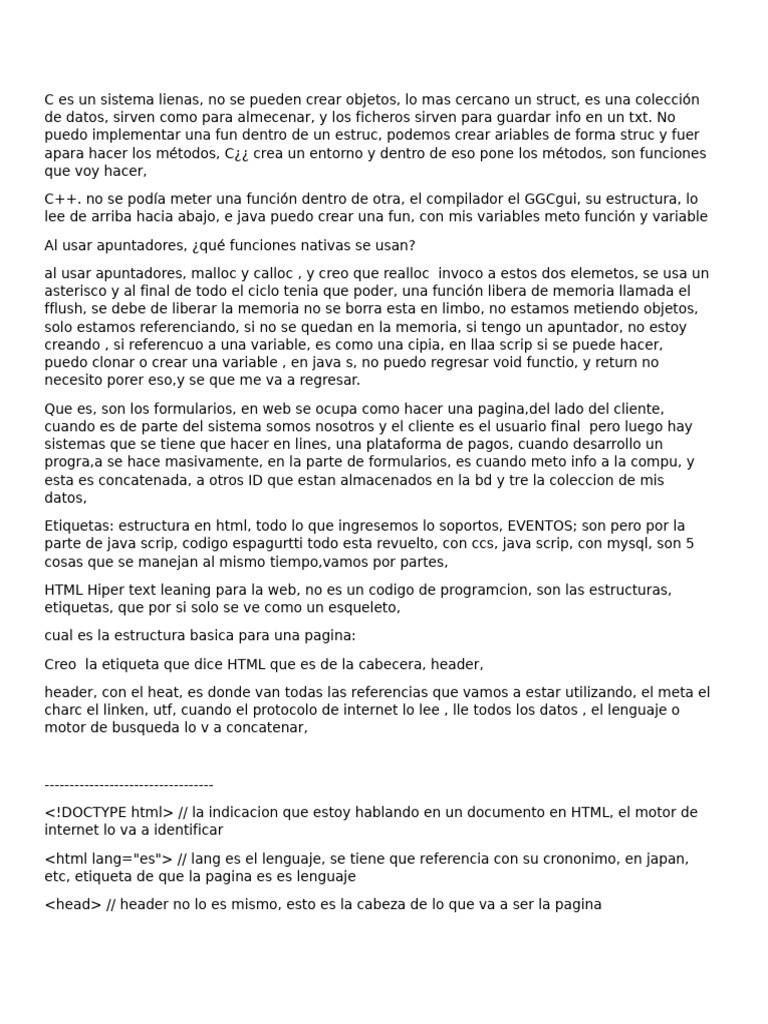 HMTL | PDF | HTML | Java (lenguaje de programación)