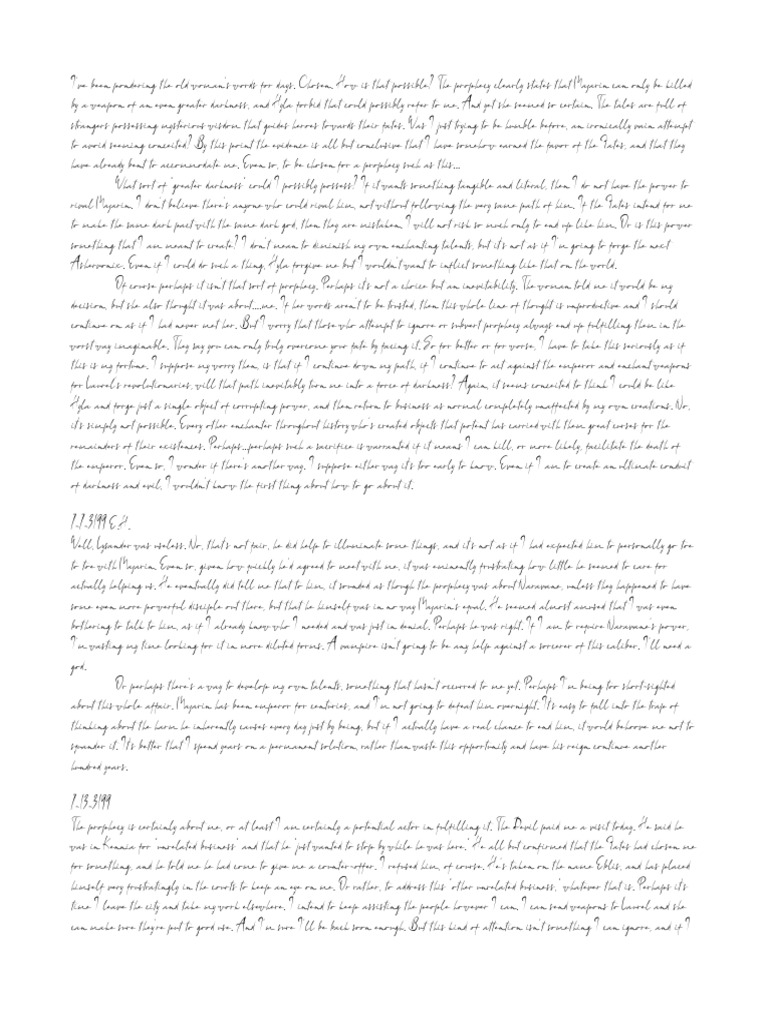 TFW I Learn A Prophecy About Utimate Darkness May Refer To Me BC Fuck Me I Guess | PDF ...