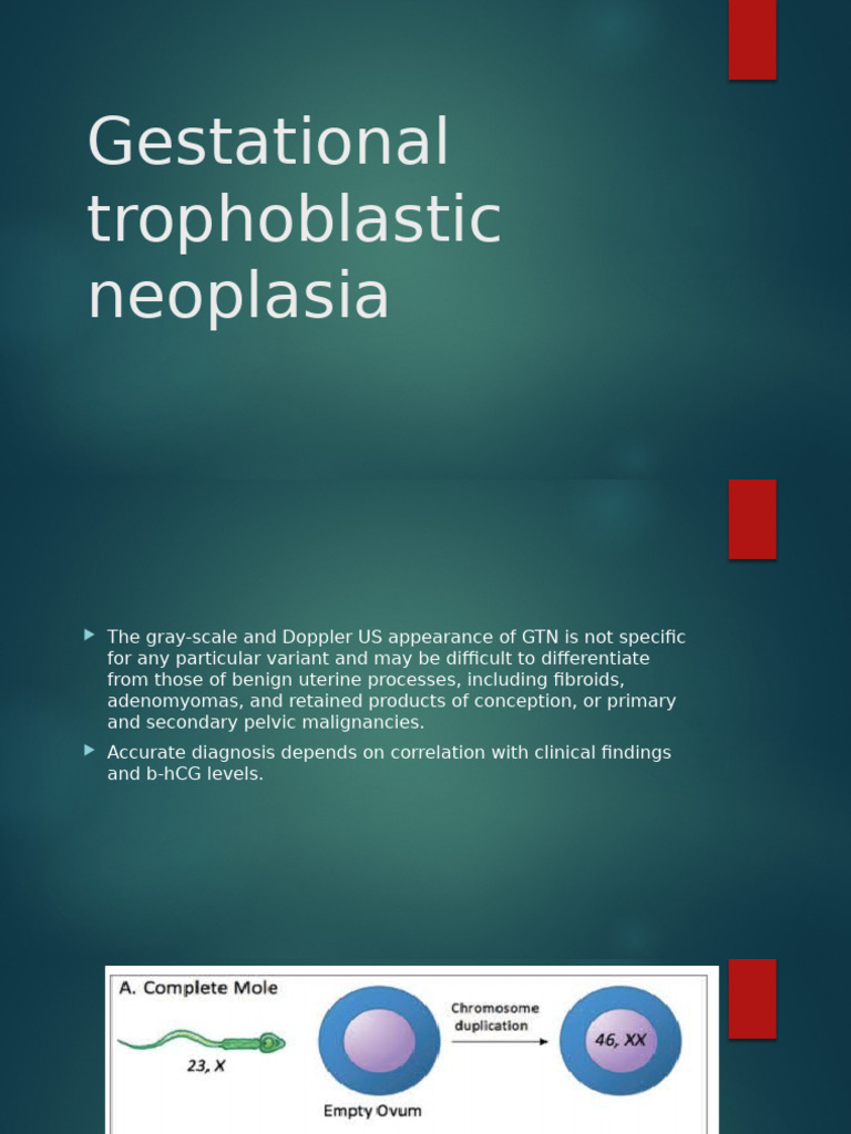 Gestational Trophoblastic Neoplasia | PDF | Clinical Medicine | Human Reproduction