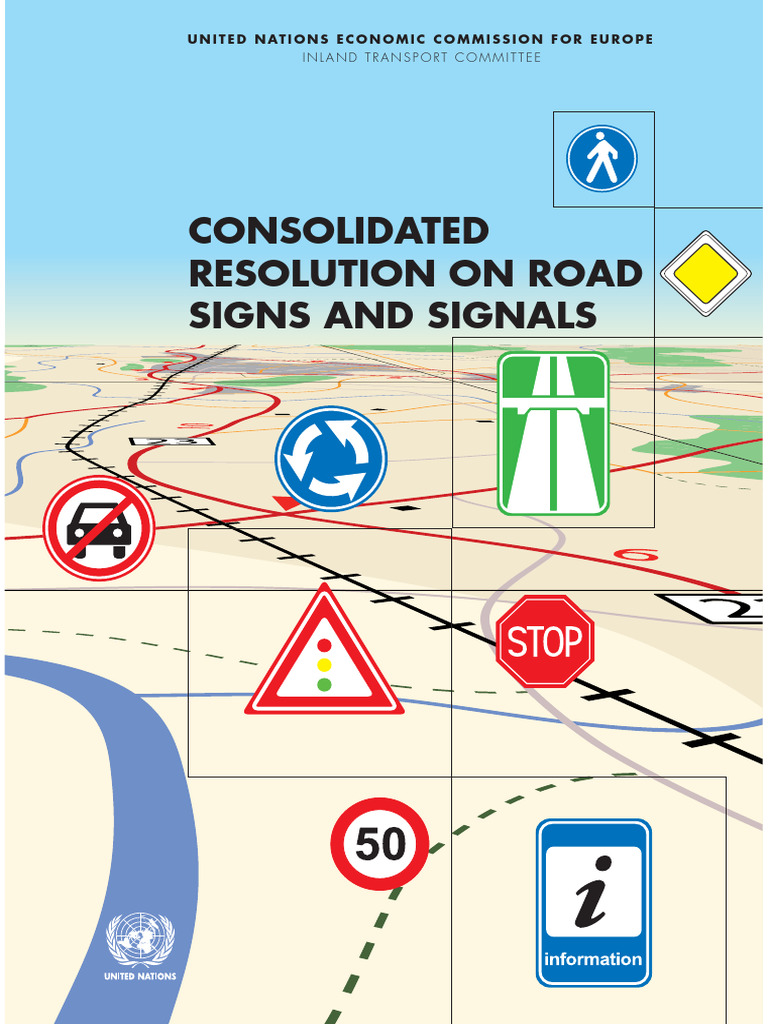 Consolidated Resolution On Road Traffic RE2 e | PDF | Traffic Light ...
