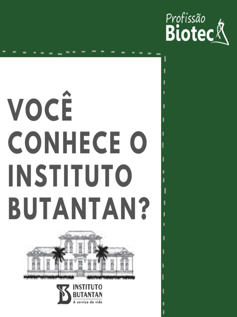 Voc Conhece o Instituto Butantan 1613301319 | PDF | Ciências e Matemática