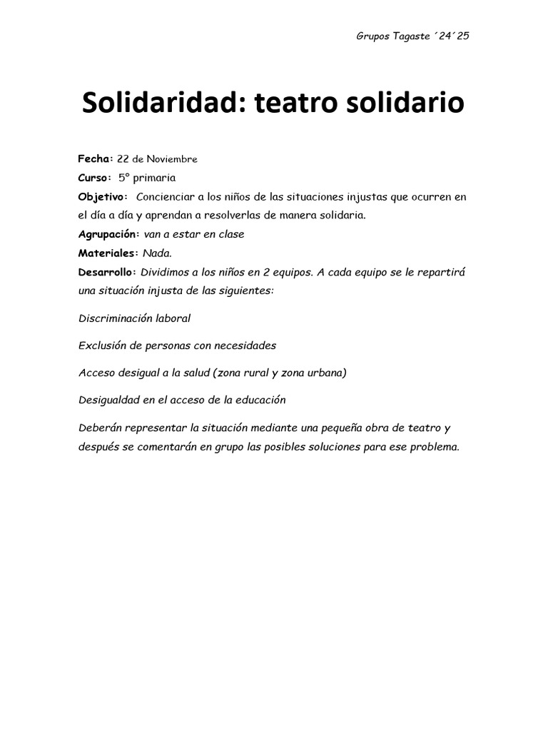 Solidari Dad | PDF | Ciencias sociales