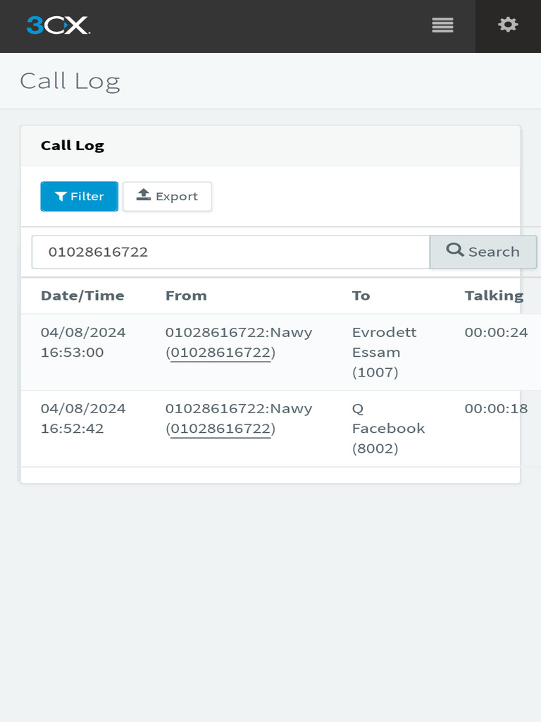3CX Phone System Management Console | PDF