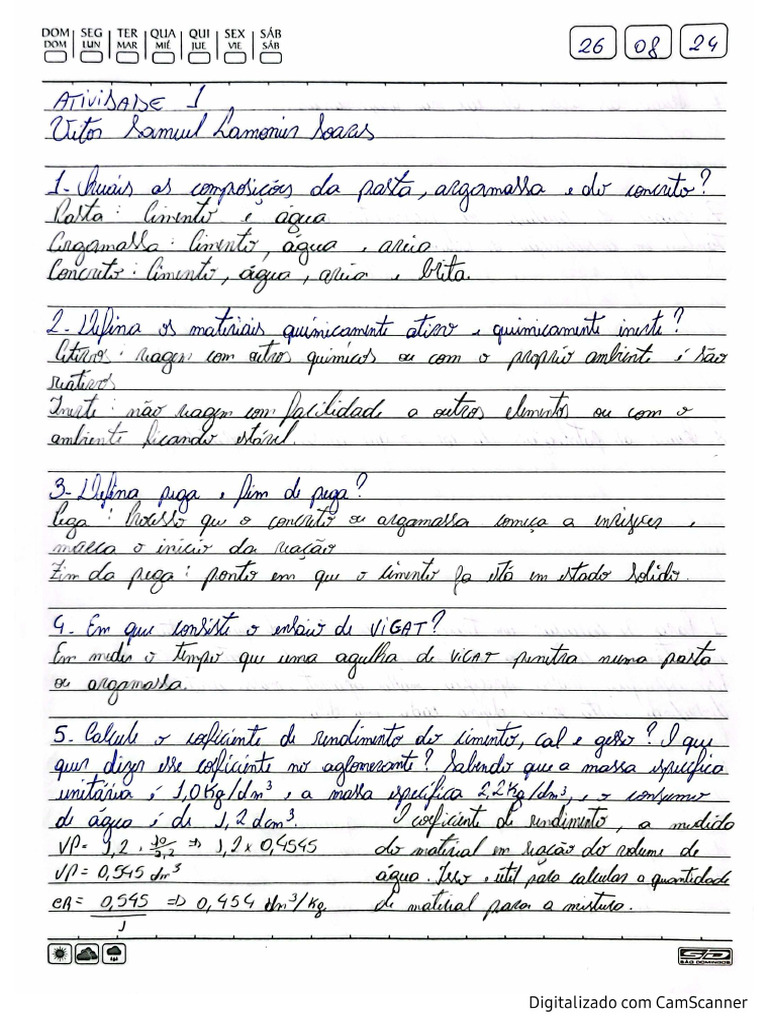 Atividade 1, mcc1 | PDF