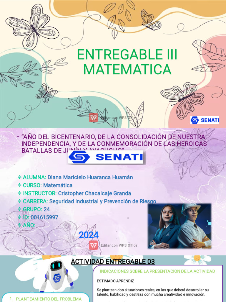 Entregable Iii Matematica-1 H | PDF | Tecnología