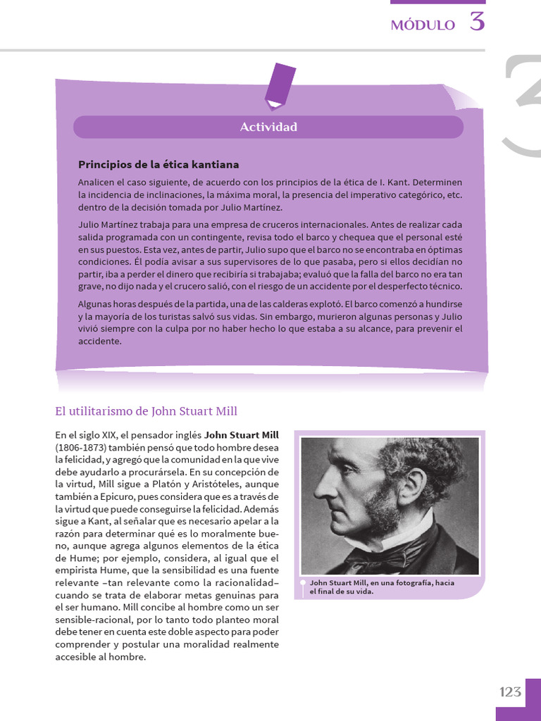 La Etica de Stuart. Mill | PDF | John Stuart Mill | Utilitarismo