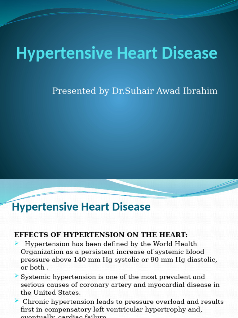 5.hypertensive Heart Disease4 | PDF | Heart | Ventricle (Heart)