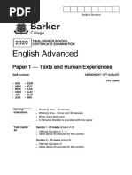 2024 HSC English Studies | PDF