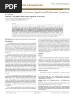 Nikolaidis Et Al 2016 - Reference Values For The Sprint Performance in ...