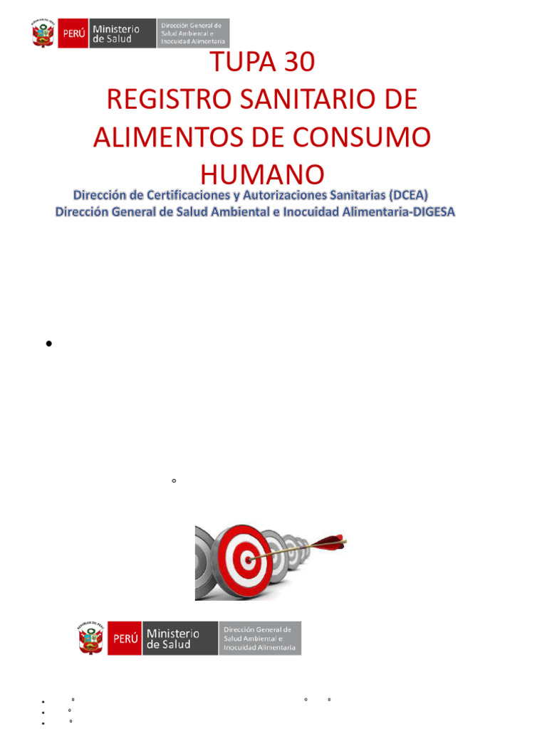 Capacitación TUPA 30 - Agosto 2023 - M.V. Patricia Bardales | PDF ...