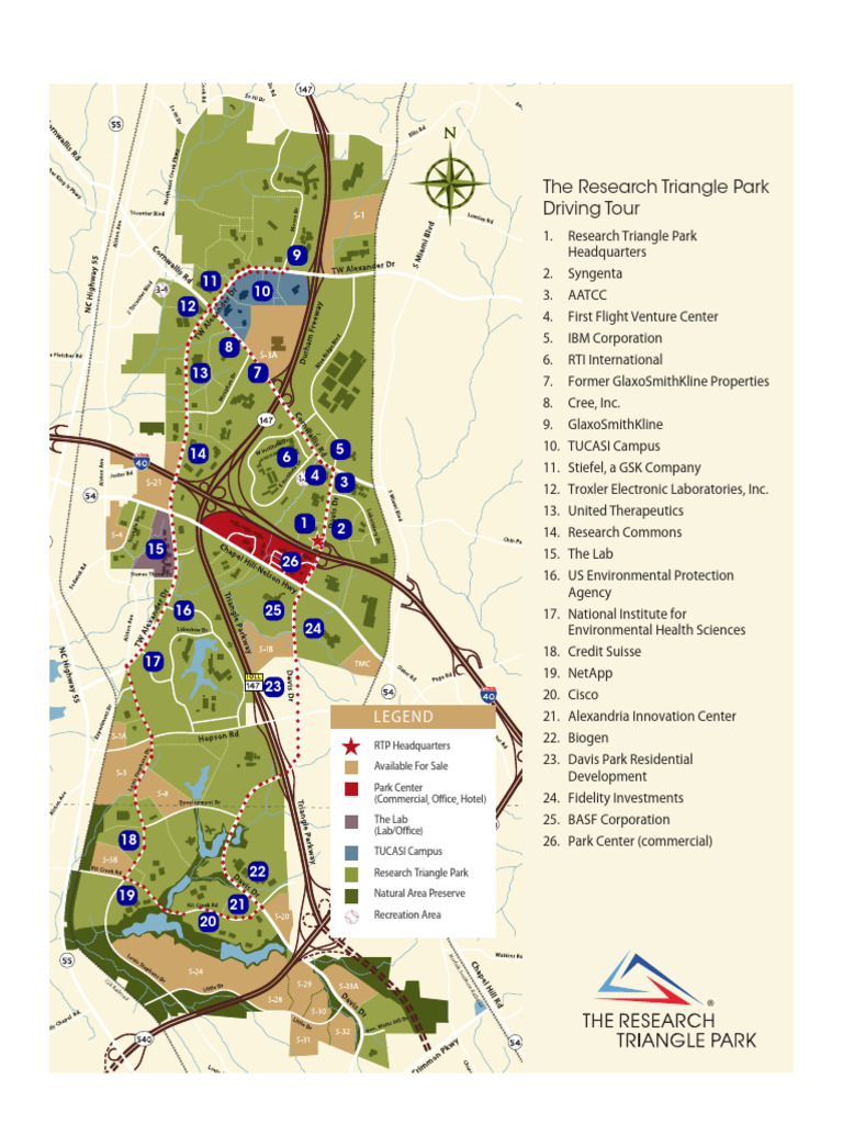The Research Triangle Park Driving T | PDF | Computer Network