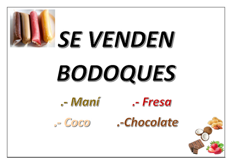 Se Venden Bodoques | PDF