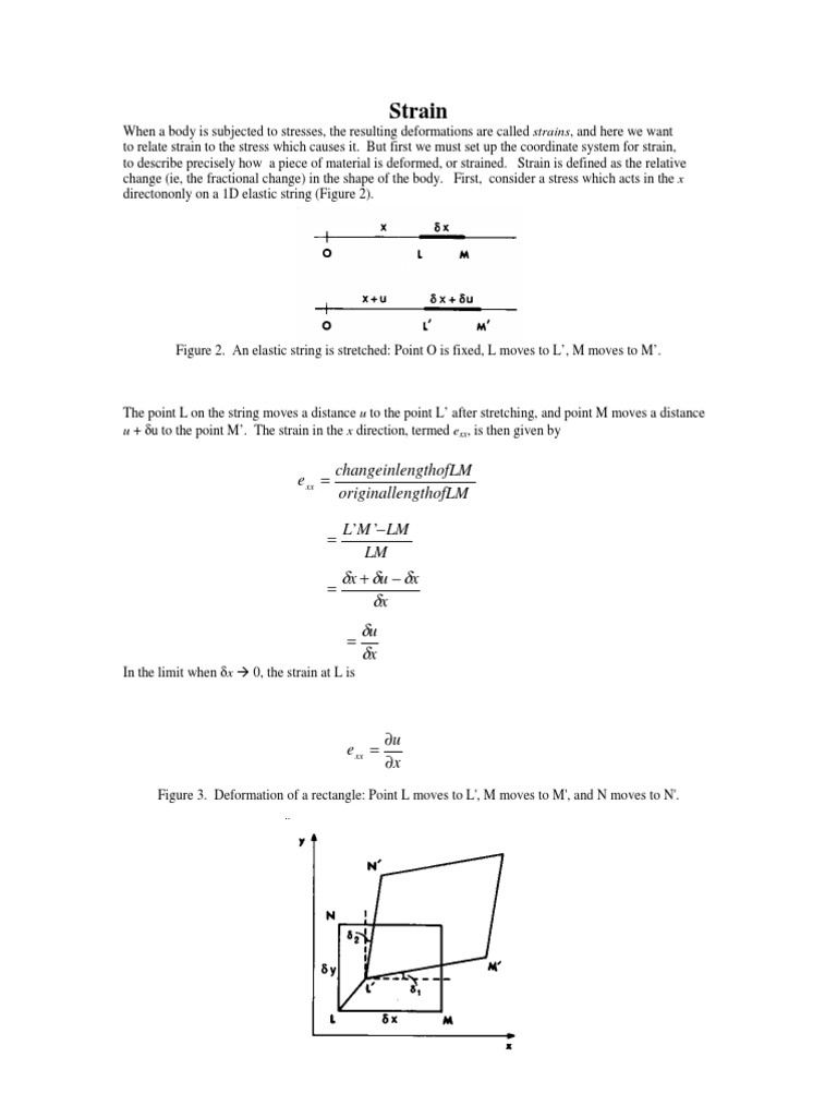 Cubical Dilation | PDF | Deformation (Mechanics) | Elasticity (Physics)