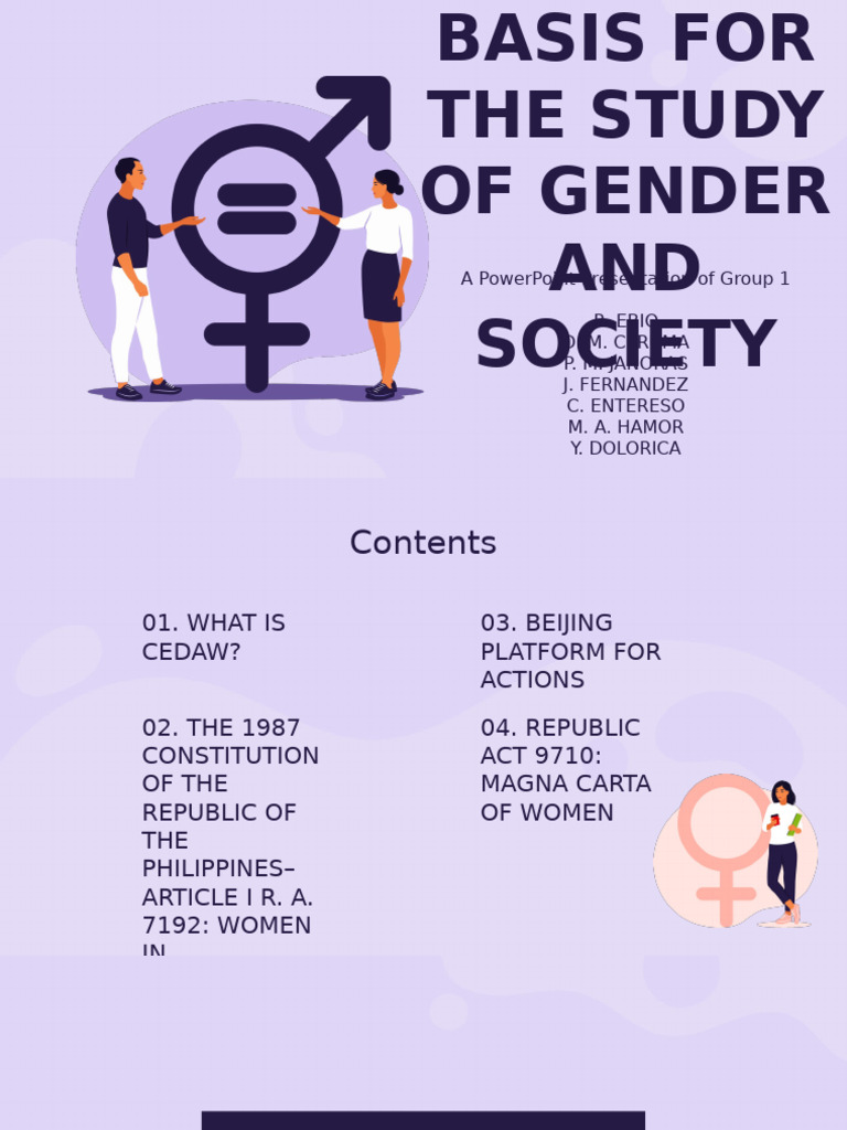 Group 1 PPT in Socsci | PDF | Convention On The Elimination Of All Forms Of Discrimination ...