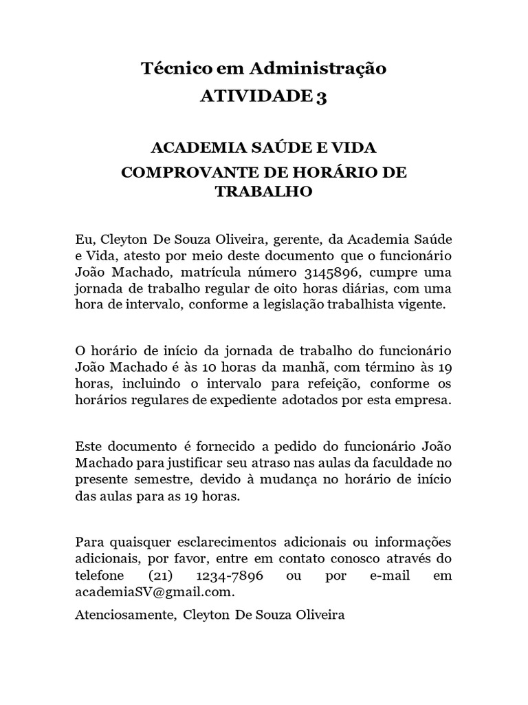 Wendell Daniel - ATIVIDADE 3 | PDF