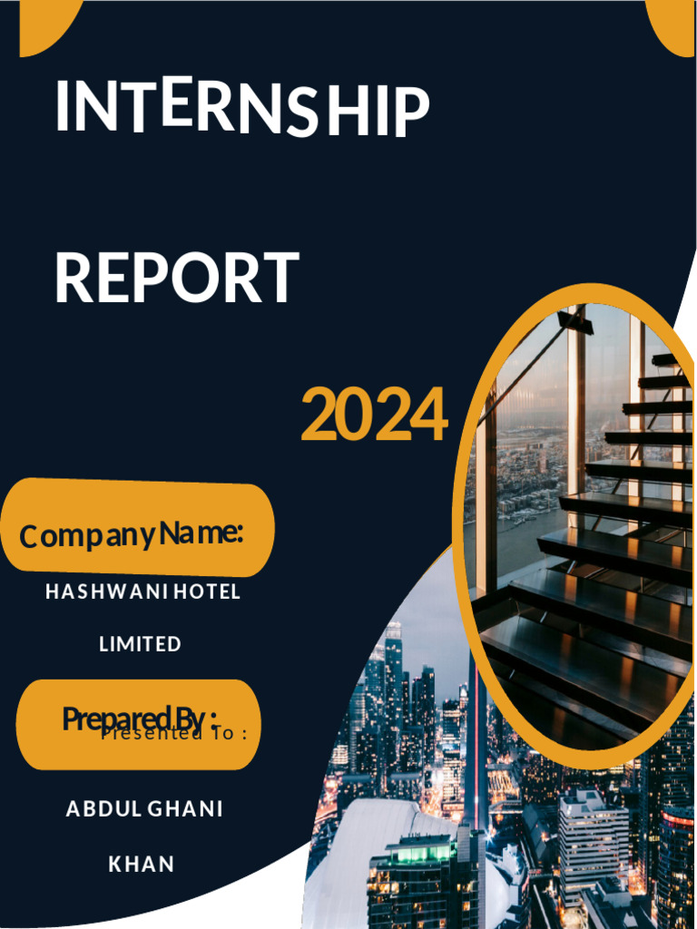 Internship Report | PDF | Employment | Goal