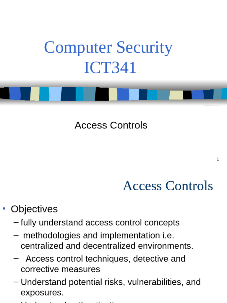 Access Controls and Authentication | PDF | Computer Access Control | Password