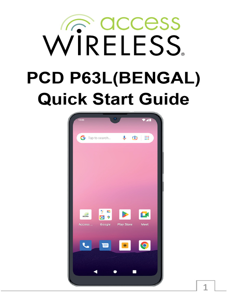 User Guide p63l Bengal 091323 | PDF | Wi Fi | Hearing Aid