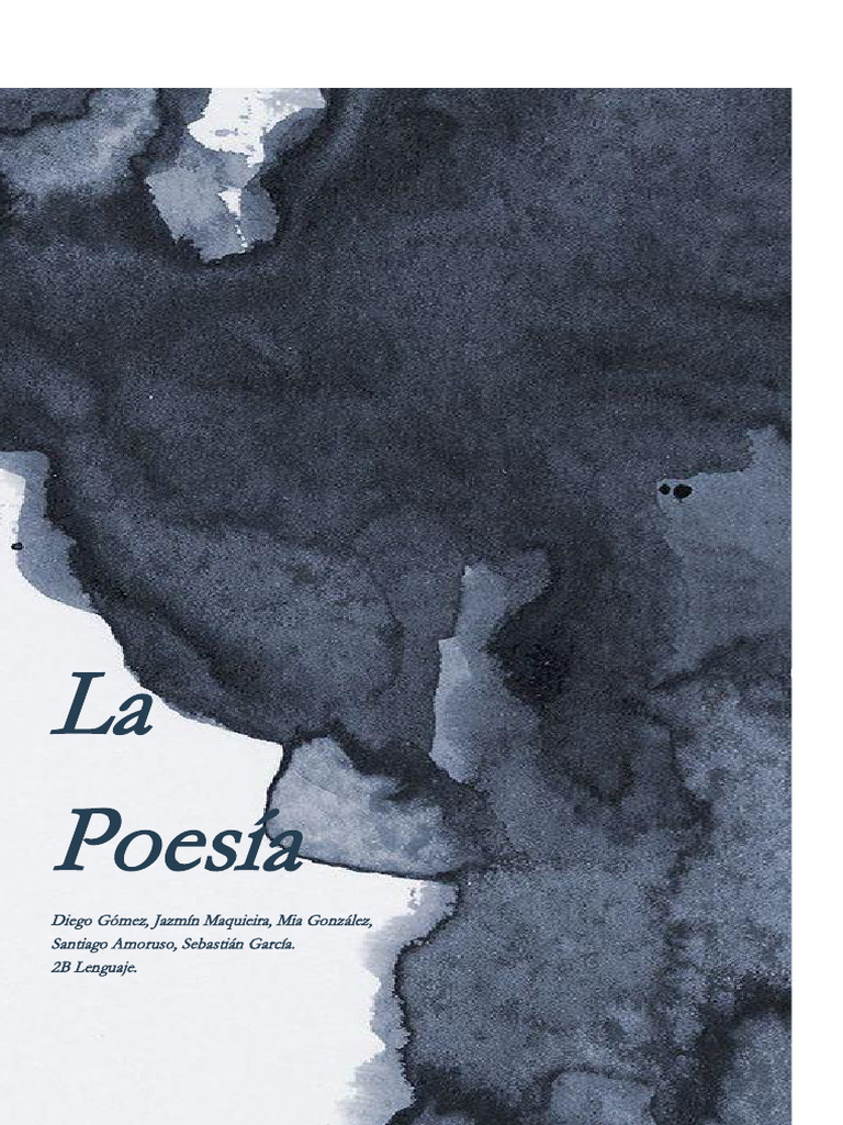 Poesía: Expresión Creativa y Temática | PDF | Rima | Poesía