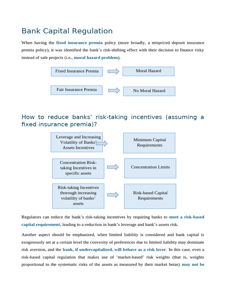 Bank Risk Regulation Insights | PDF | Banks | Risk