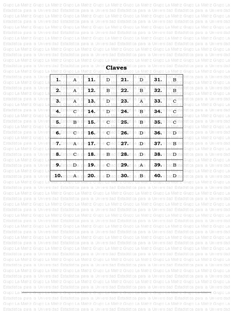 Seminario 3 - EF (Claves) | PDF