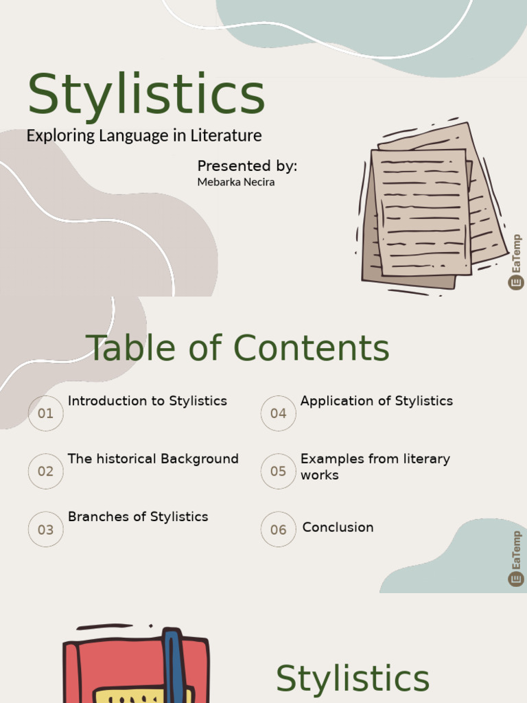 Stylistics | PDF | Linguistics | Writing