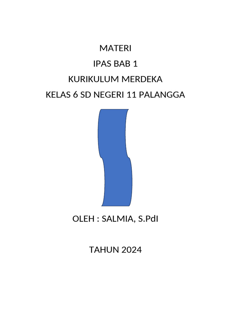 Materi Ajar Pas | PDF