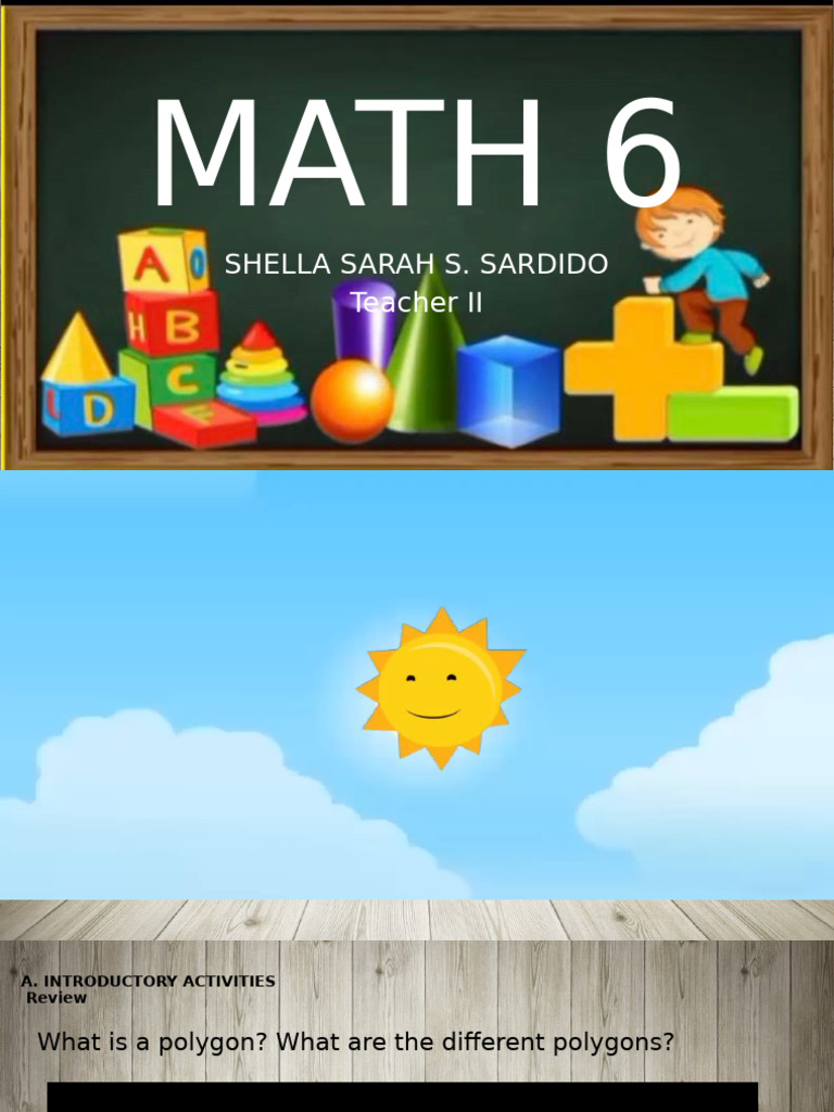 COT Q3 - MATH Solid and Plane Figures Final | PDF | Area | Shape