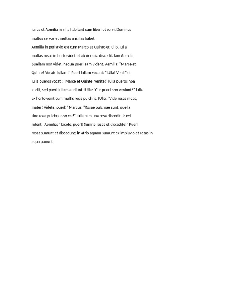 Latin 3 | PDF