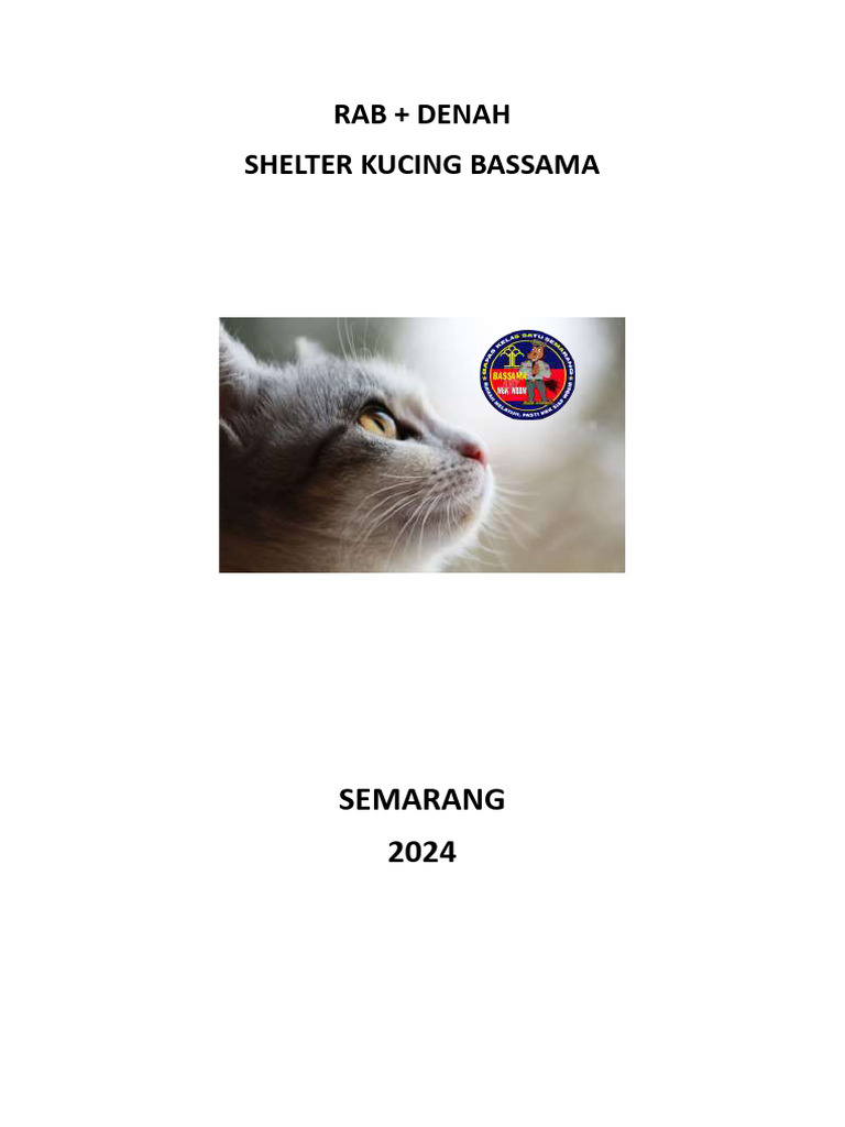Rab + Denah Shelter Bassama | PDF