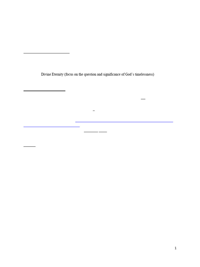 Guidelines For THE 311 Topic Paper | PDF | Bibliography | Religious ...