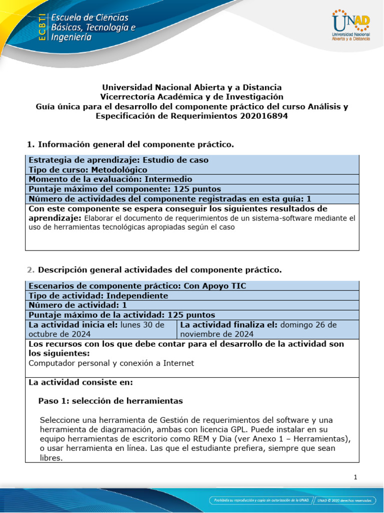 Guía para El Desarrollo Del Componente Práctico y Rúbrica de Evaluación - Unidad 3 - Fase 4 ...