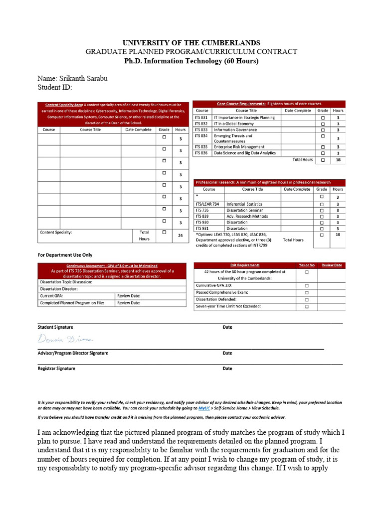 PHD Courses | PDF | Business