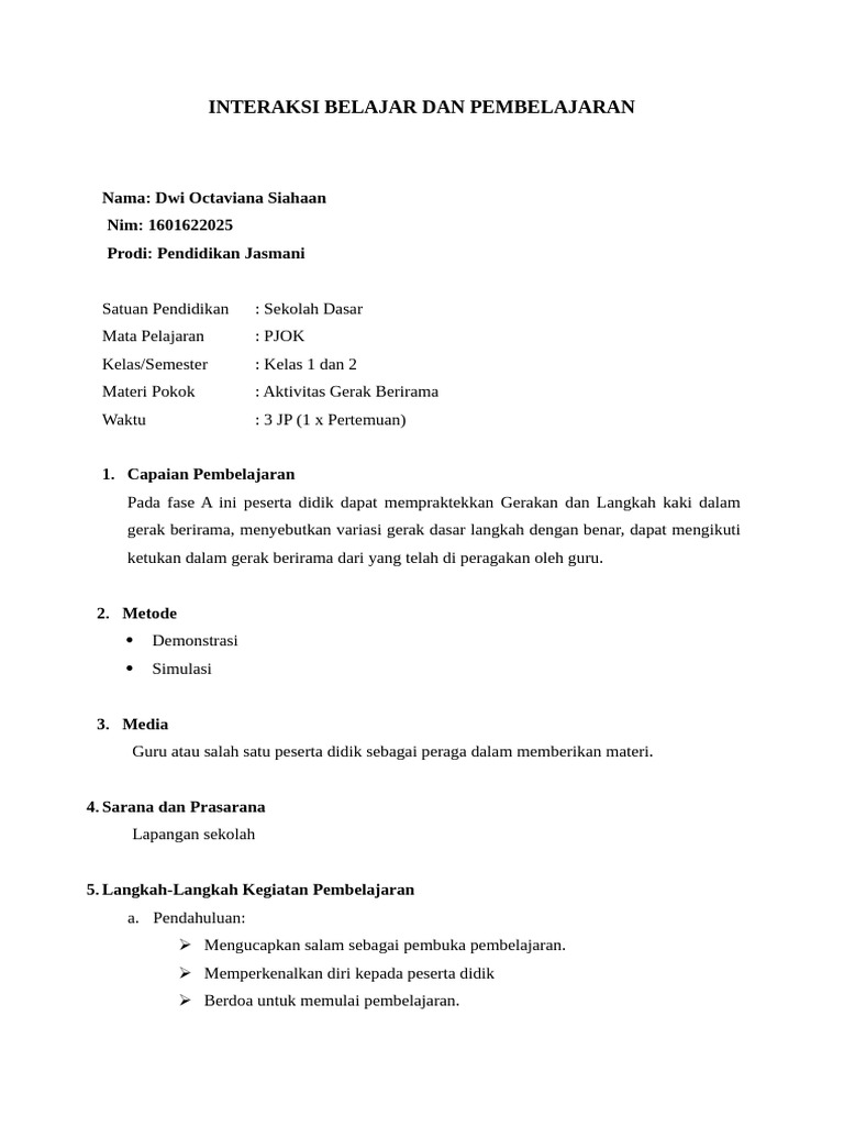 Modul Interaksi Belajar Dan Pembelajaran | PDF | Karier & Perkembangan