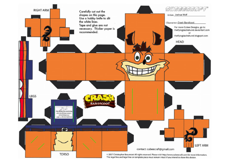 Crash Paper Toy Paper Craft | PDF