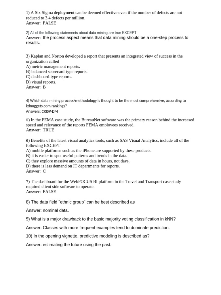 Chapter 4,5,6 Quiz | PDF