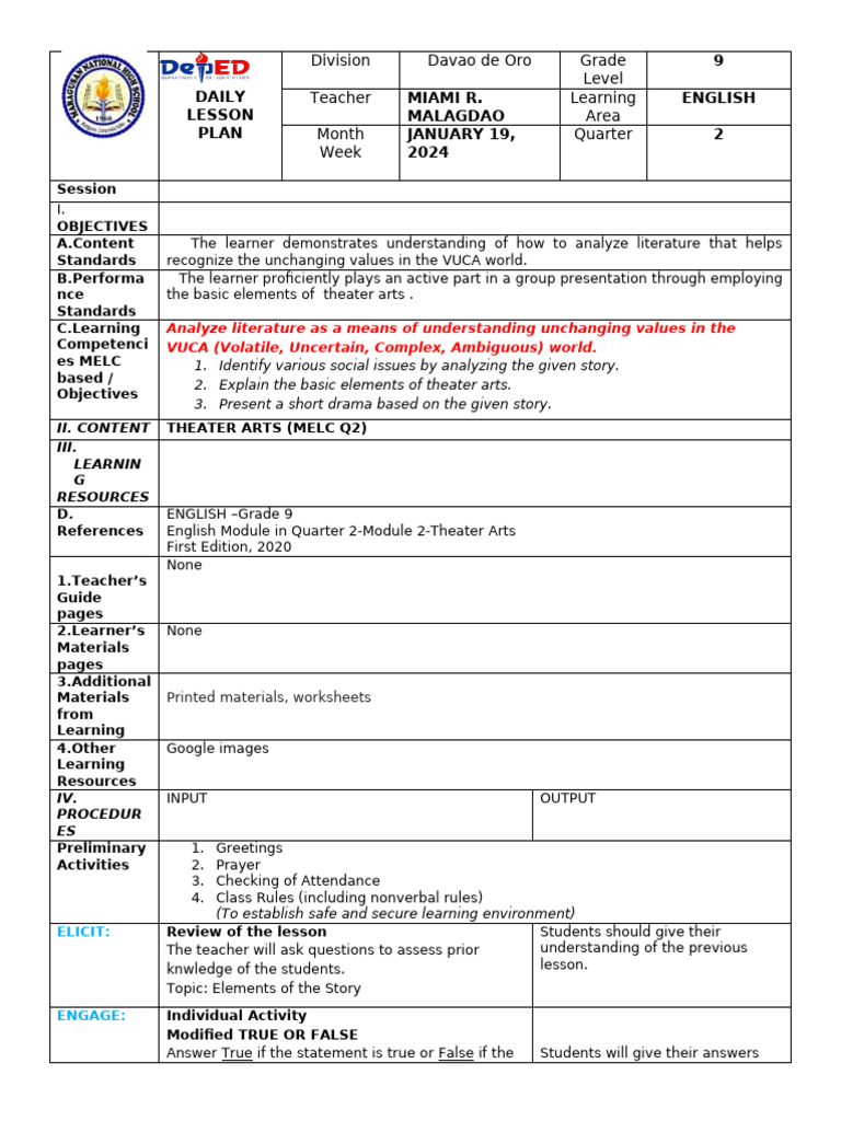 DLP ENGLISH Q2M2 Final Edited | PDF | Learning | Cognition