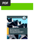 IBDP Business Management Subject Guide (First Assessment 2024) | PDF ...