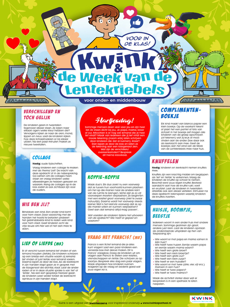 Kwink Poster Week Van de Lentekriebels-2024 | PDF