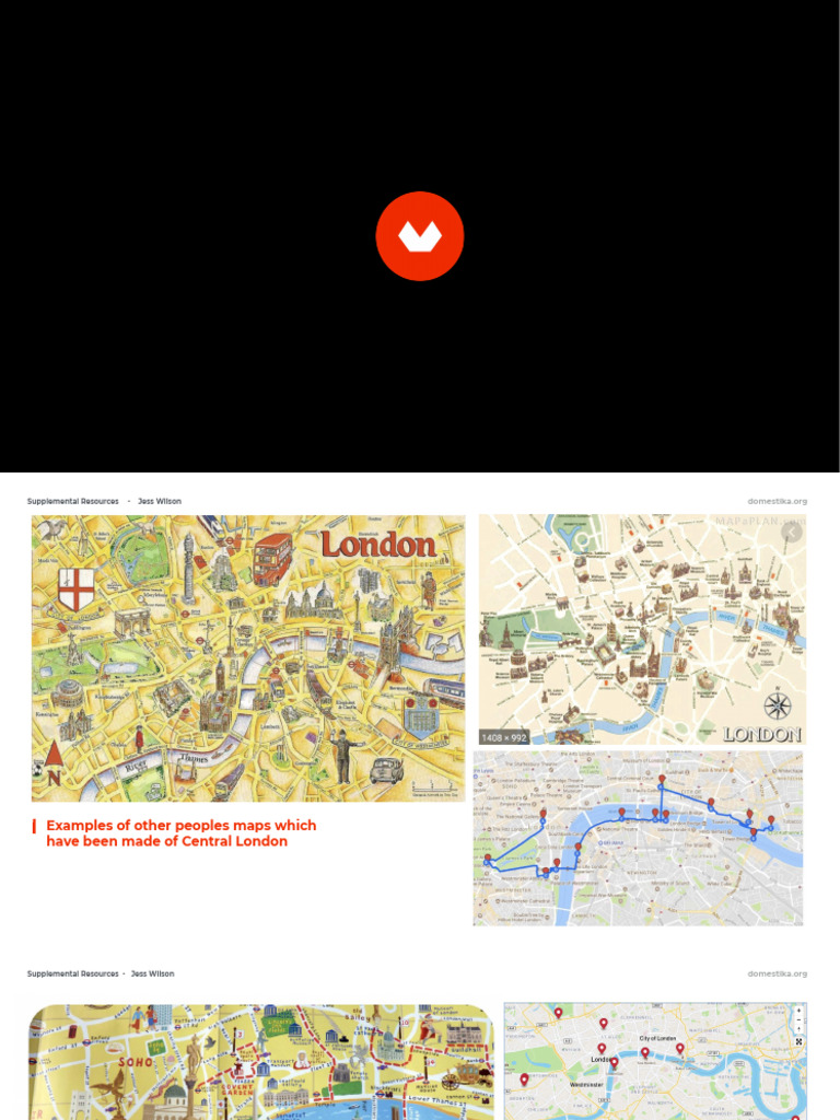 Central London Map Examples | PDF