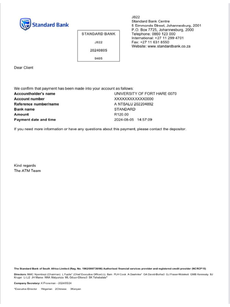 Proof of Payment | PDF