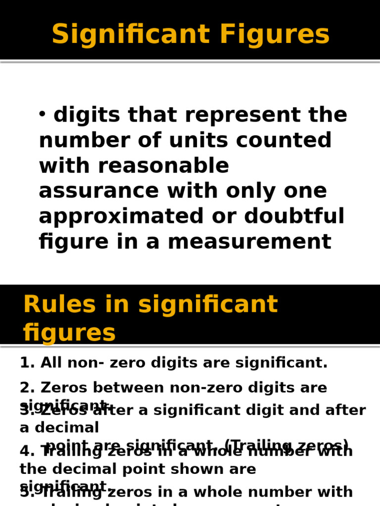 Significant Figures | PDF | Significant Figures | Numbers